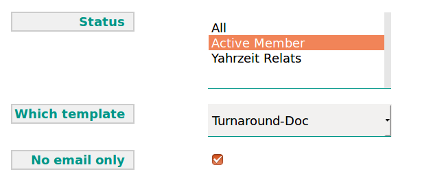 The Turnaround Document - ShalomCloud Temple Software